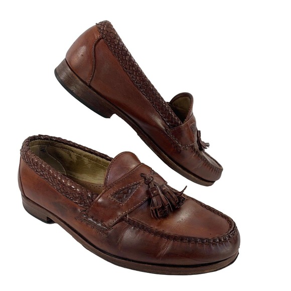 Allen Edmonds | Shoes | Allen Edmonds Dress Shoe Moc Toe Loafers Brown ...